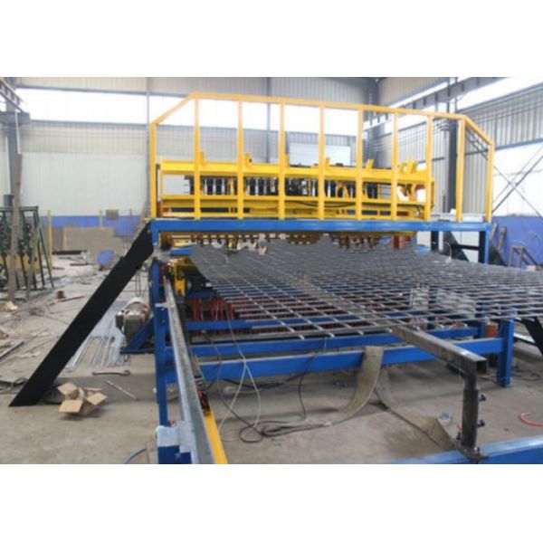 Quality Mild Steel Rebar Mesh Panel Welding Machine , Fully Automatic Welded Wire Mesh for sale