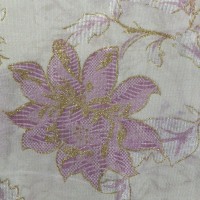 Quality Tear Resistant 100g/M2 Mattress Quilting Fabric With Foil Print for sale