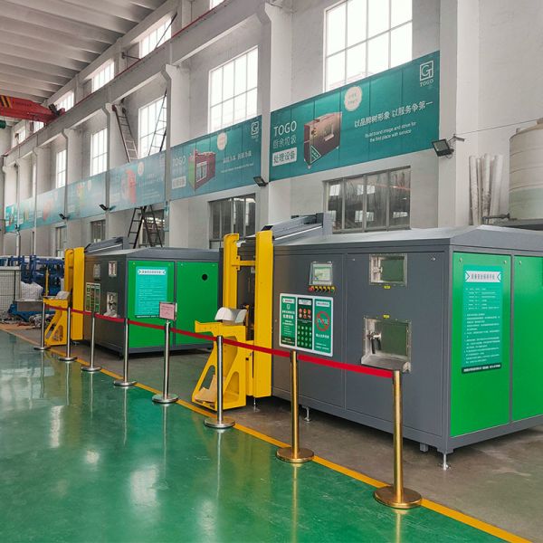 Quality CE 1000KG/D Kitchen Waste Composting Machine Commercial Food Garbage Composting System for sale