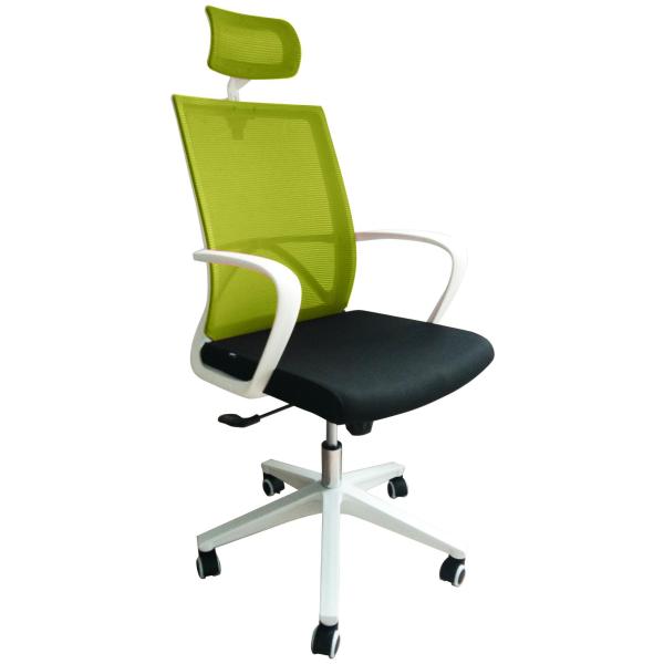 Quality Colored High Back 45KG/M3 Manager Mesh Chair Waterfall Edge for sale