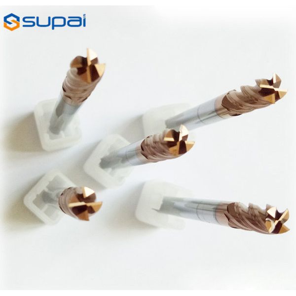 Quality High Performance Carbide Roughing End Mills For CNC Processing System 6mm 8mm 10mm Super Coating for sale