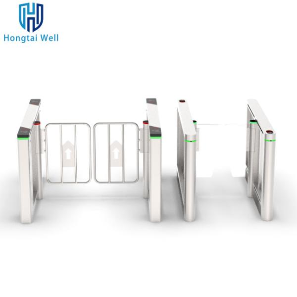 Quality RS485 RS232 Swing Access Control Turnstile Gate With Fingerprint / Face for sale