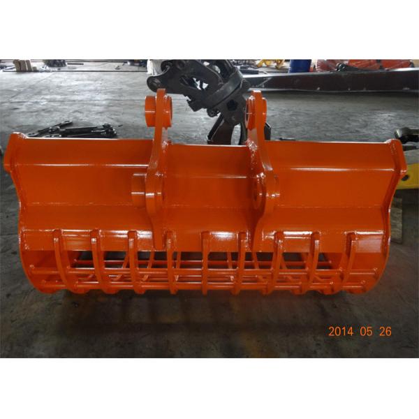 Quality Hitachi ZX200-3 Excavator Skeleton Bucket , Rock Skeleton Bucket for sale