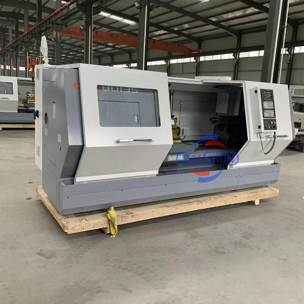 Quality Automatic Flat Bed CNC Lathe Machine Metal Cnc Turning Machine for sale