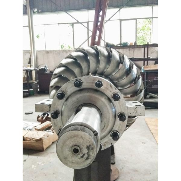 Quality Stainless steel 100kw-1000kw Hydro Turbine Runner / Turgo Turbine Wheel for sale