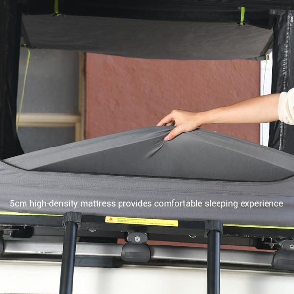 Quality Customizable Quick Automatic Opening Large Roof Top Tent For 3-4 Person for sale