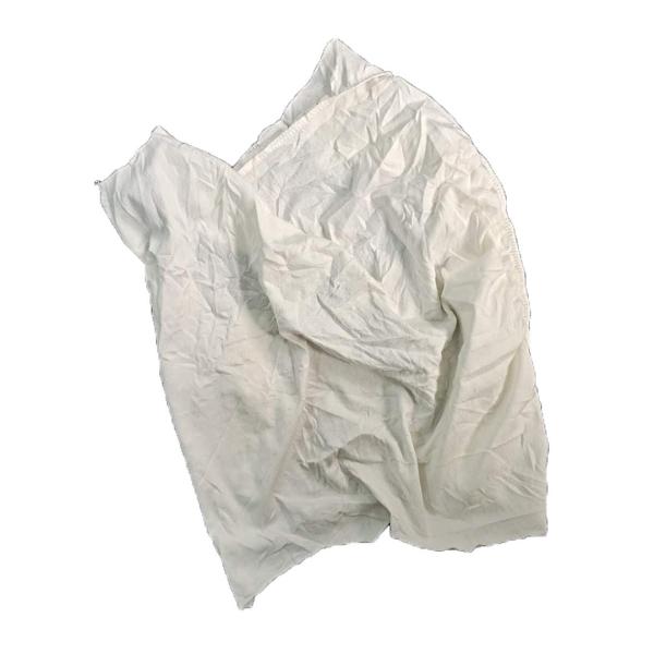 Quality Soft 95% Cotton 20kg/Bale White Cotton Rags for sale