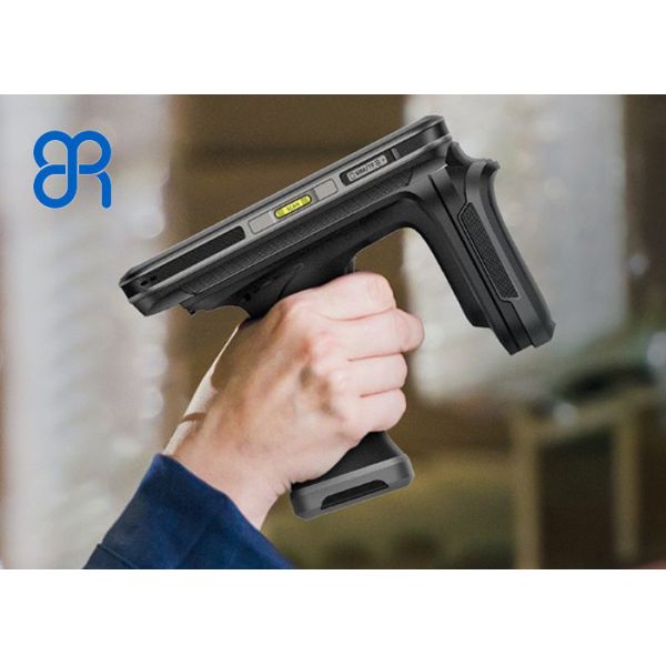 Quality Handheld Terminal UHF RFID Reader Reading Rate 200 Tags / S Language Java USB 2 for sale
