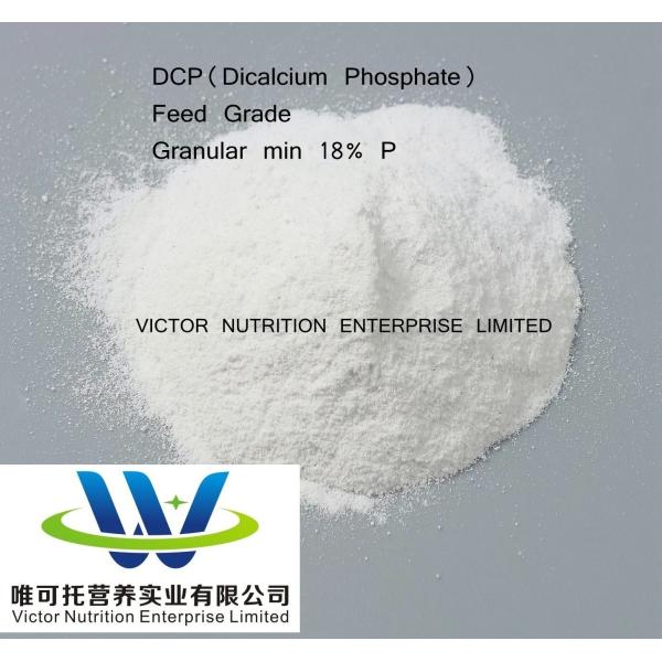Quality Feed Grade DCP/Dicalcium Phosphate Granular 17% 18% from with Fami-QS Certificat for sale