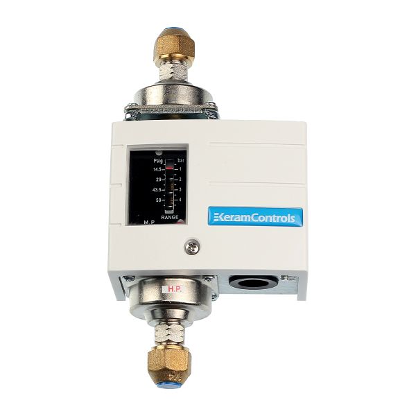 Quality QYD Series Differential Pressure Switch with 0.5bar~6bar Range IP44 Protection and -20~120℃ Temperature for sale