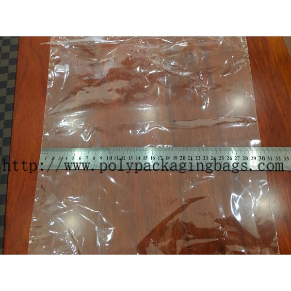 Quality High Transparent 0.04mm BOPP Coat Bag Hanger for sale