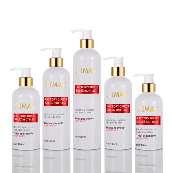 Quality 250ml 300ml 350ml 400ml 500ml Airless Body Pump Shampoo And Conditioner Skincare for sale