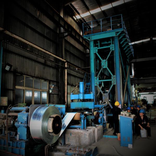Quality Continuous Vertical Galvanizing Line Process 0.14-2.6mm 550-1350mm Alloy Steel for sale
