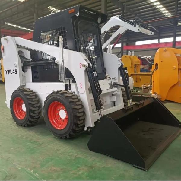 Quality 4x4 Wheel Drive Skid Loaders Supply CE Certificate Mini Skid Steer Loader Prices for sale