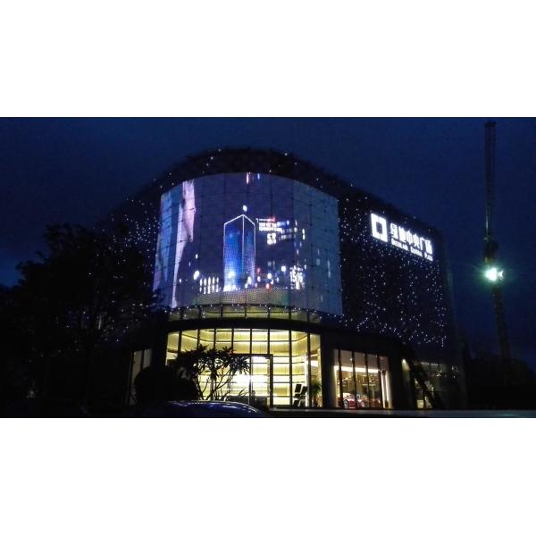 Quality Indoor Low Electricity Consumption LED Grid Screen 63W RGB for sale