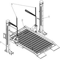Quality 208-230V Electric Four Post Parking Lift Perfect Solution for Parking Needs for sale