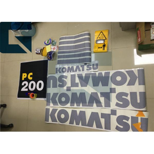 Quality Komatsu Heavy Equipment Digger Excavator Sticker For Sale for sale
