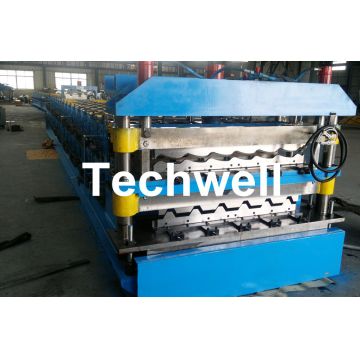 Quality Chain Transmission Double Layer Roll Forming Machines For Corrugated Sheets for sale