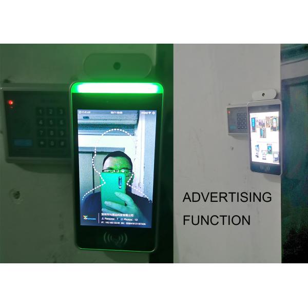 Quality 8 Inch Android 5.1 Face Recognition Time Attendance System With RFID Card Reader for sale
