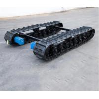 Quality Strong Wheels Rubber Crawler Track Undercarriage For Water Borehole Drilling Machinery for sale