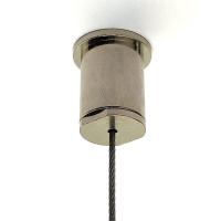 China Nickel Brass Ceiling Light Attachment Hanging Light Fixtures Gripper factory