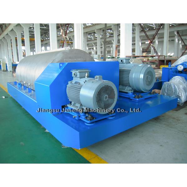 Quality Blue Three Phase Horizontal Decanter Centrifuge Centrifuge Separator for sale
