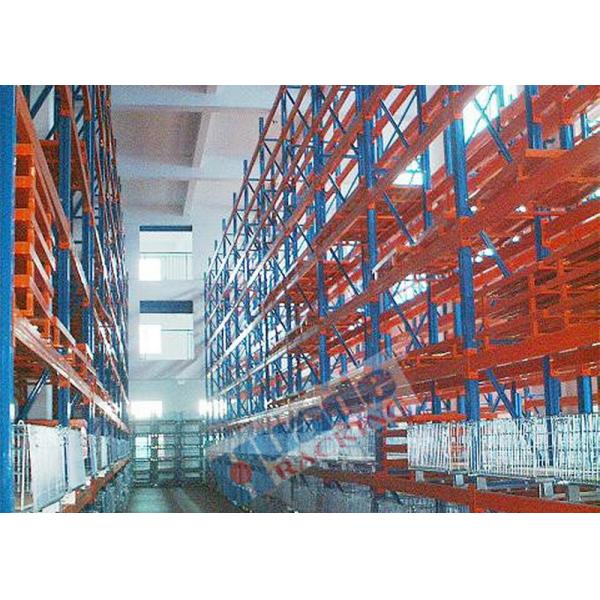 Quality Double Deep Pallet Racking System For Warehouse , Each Level Adjustable Pallet for sale