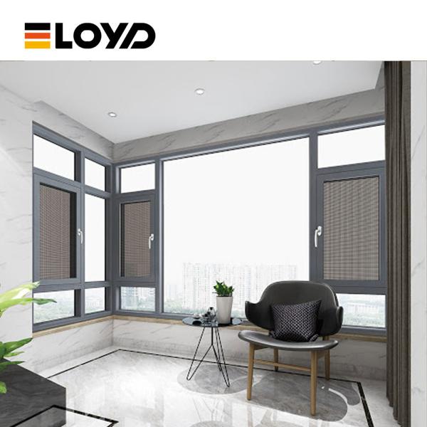Quality Hurricane Impact Thermal Break Triple Pane Casement Window Replacement for sale