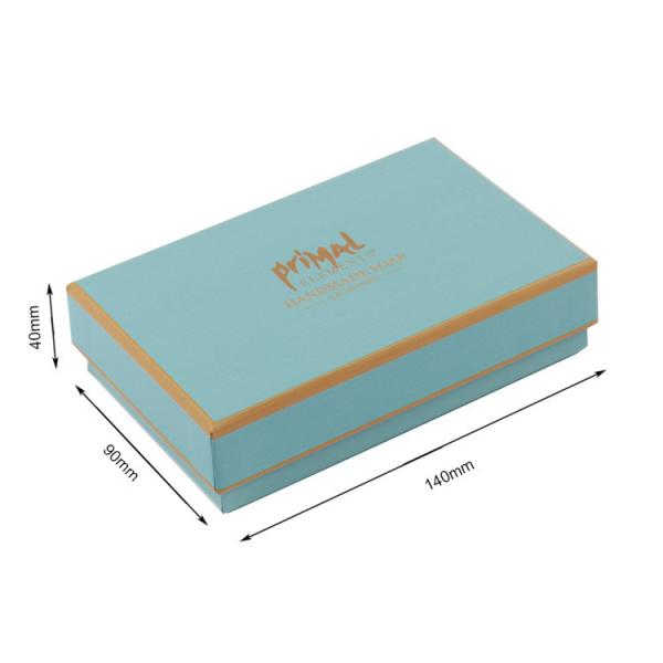 Quality Reasonable Luxury Handmade Custom Rigid Cardboard Gift Soap Box Packaging Custom for sale