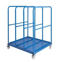 Quality Mobile 500KGS Vertical Sheet Rack Material Handling Equipment Fabrication for sale