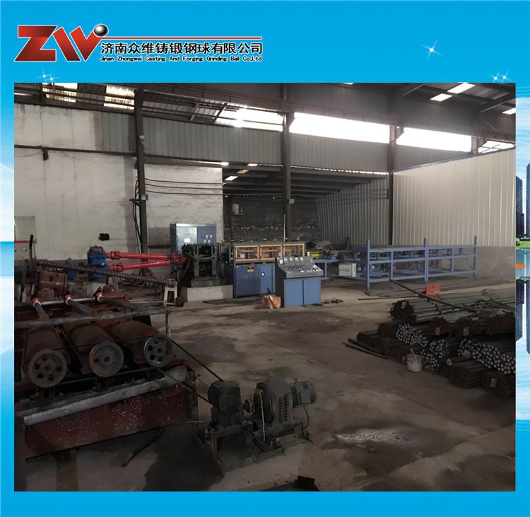 Hot Rolling Forged steel grinding ball for gold and copper mining