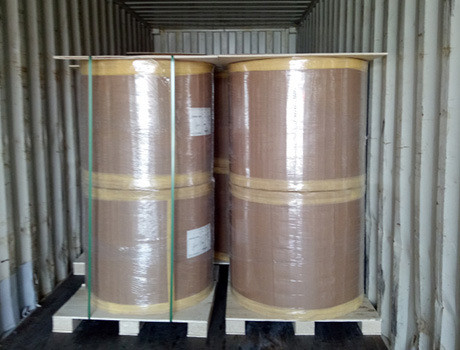 Quality BPA Free 48GSM Label Thermal Paper Jumbo Roll 54um for sale