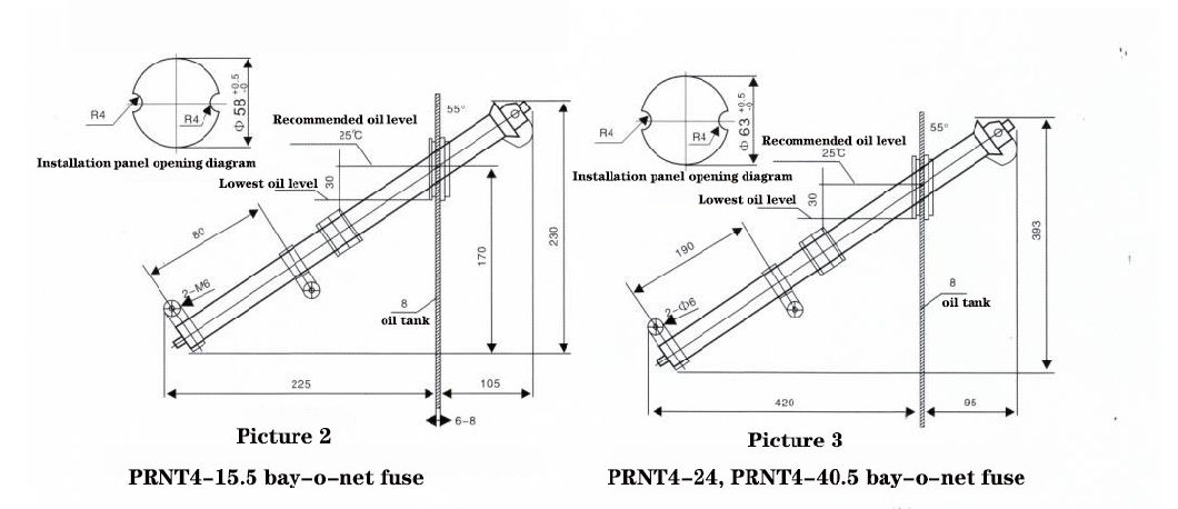Bay-O-Net Tap Changer Switch Fuse for Oil Transformer Xrnt4-15.5/31.5