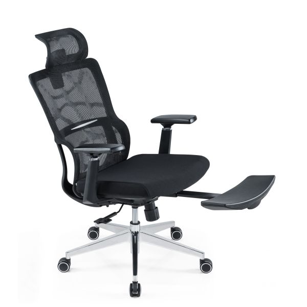 Quality Ergonomic High Back Full Mesh Chair With Adjustable Headrest Armres Waist Pillow for sale