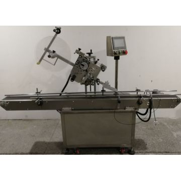 Quality Automatic Flat Top And Bottom Labeler Applicator Machine For Bottles 700W for sale