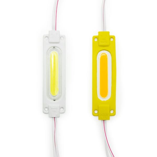 Quality High Bright Yellow White Waterproof Decorative COB LED Module 12V 24V for sale