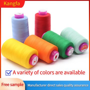 Quality 3000 Yards Black Sewing Thread 2 Pack 100% Polyester Spools for Knitting and for sale