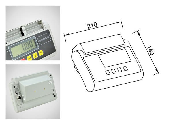 Quality LED/LCD Screen Weight Display For Accurate Weight Measurement for sale