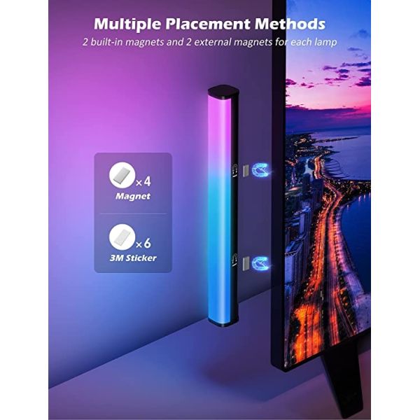 Quality RGB Smart LED Ambient Bar Light App Control For Gaming Table Bedroom for sale