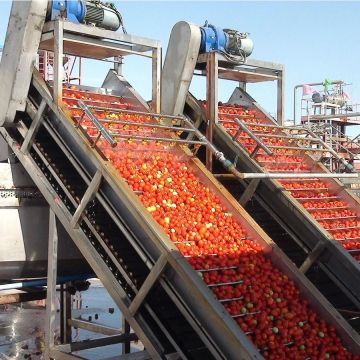 Quality Tomato Paste Production Line For 50 Tones Per Day Processing Machine Turnkey for sale