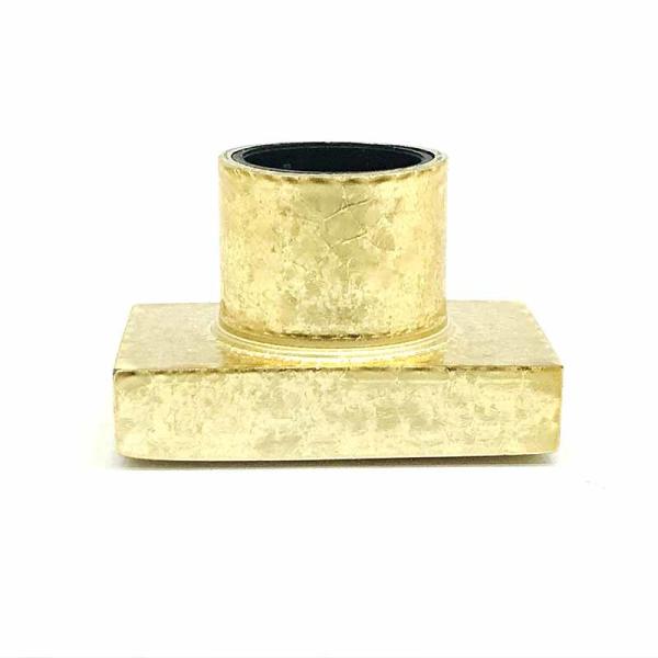 Quality Rectangle Shape Flash Fragmentation Metal Zamak Perfume Bottle Cap for sale