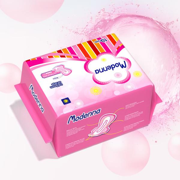 Quality Feminine Hygiene Women Sanitary Napkin Breathable Cotton Soft Sanitary Pads for sale