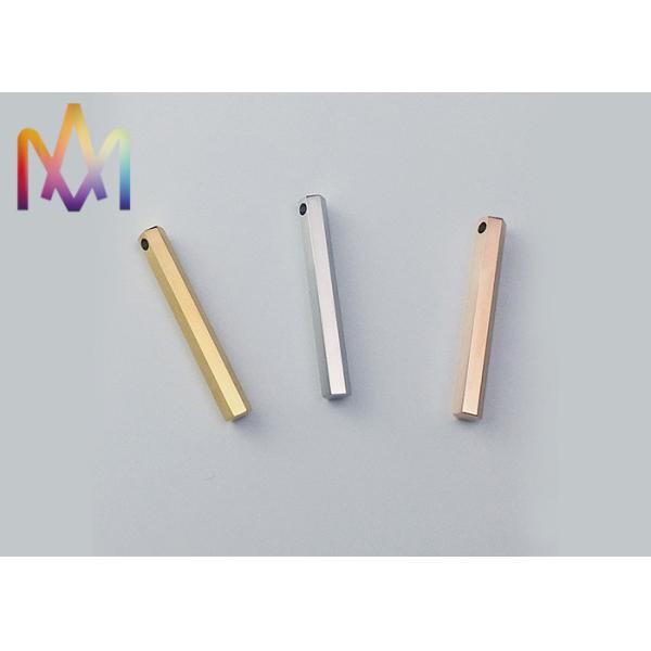 Quality Three Dimensional Hexagon Perforated Cuboid Stick Pendant for sale