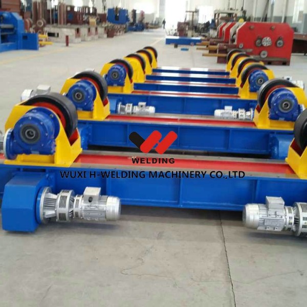 Quality Electrical 10000kg Lead Screw Pipe Welding Rotator For Pressure Vessel for sale