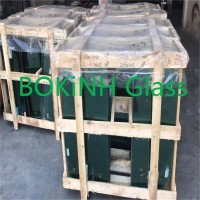 Quality AT215124 HITACHI Excavator Cab Back Side Position NO.5 Tempered Glass for sale