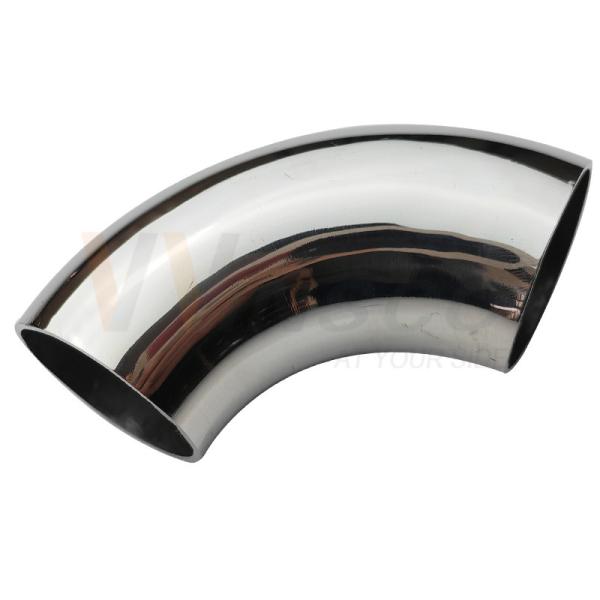 Quality VVINSCO 38.1mm (1 1/2 Inch) 90° Stainless Steel Handrail Elbow in AISI 201/304/316 with Mirror/Satin Finish for sale