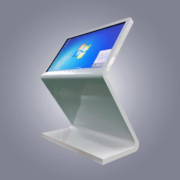 Quality Landscape Standing Digital Signage Kiosk IR Touch 10 Points 32 / 43 ” for sale