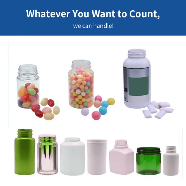 Quality 10-500ml Square Plastic Bottle Tablet Counting Machine with 15 Capacity for sale