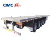 Quality CIMC HUAJUN 5 Axles Flatbed Trailer Perfect for Various Tractors in Africa for sale