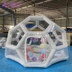 Quality Inflatable Dome Bubble Tent Transparent Camping Inflatable Football Bubble Tent for sale